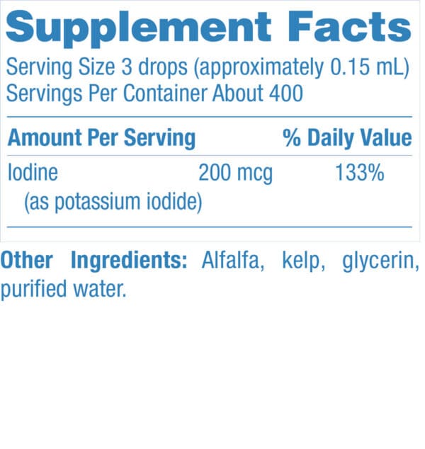 Iodine Complete | Wiseman Health Products & Supplements